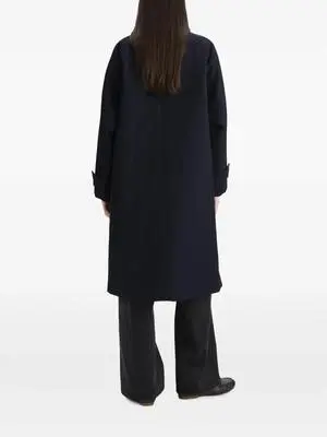 A.p.c. Water-repellent Wool Mac - Blue