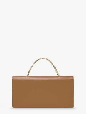 Fendi On Chain Ff Diamonds Leather Wallet