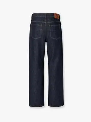 Fendi Straight Cut Denim Jeans - Multicolor