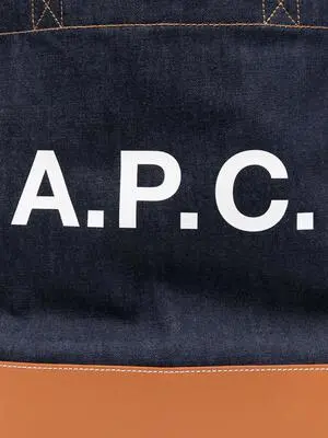 A.p.c. Axel Tote Bag - Brown