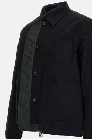 Sacai Nylon Twill Rip Stop Reversible Jacket