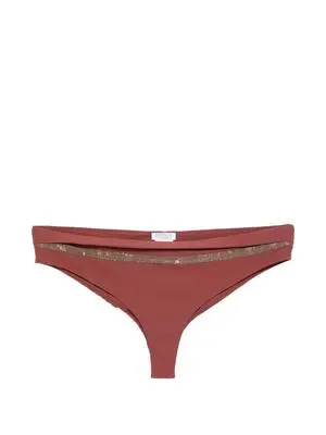 Brunello Cucinelli BRUNELLO CUCINELLI Embellished Beachwear Multicolor