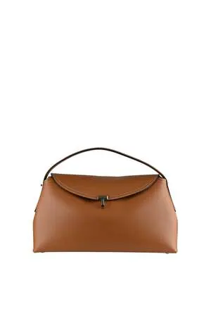 TOTEME T-lock Handbag - Brown