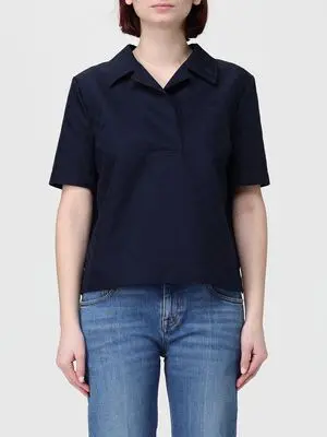 Gucci Gg Polyester Polo Shirt - Blue