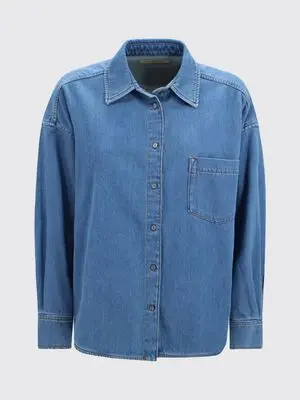 Max Mara Cotton Denim Shirt