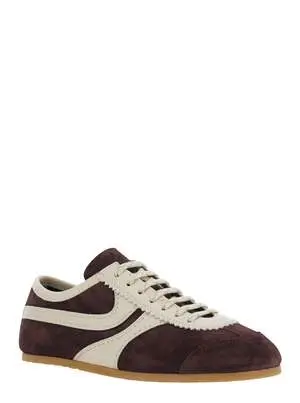 Dries Van Noten Dustin Suede Sneakers - Purple