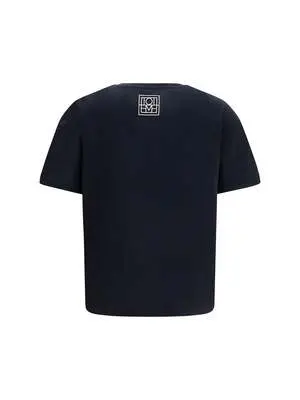 TOTEME Classic Monochrome T-shirt - Black