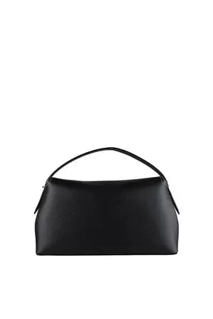 TOTEME T-lock Top Handle Bag - Black