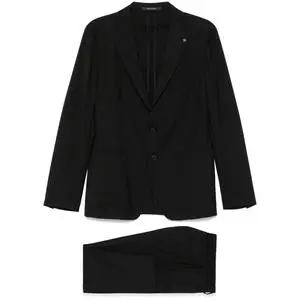Tagliatore Suits Single Breasted Suits - Black