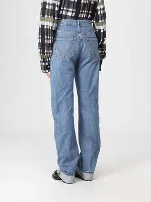Bottega Veneta Cotton Denim Pants - Blue