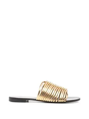 GIUSEPPE ZANOTTI Savoia Flat Sandals - Multicolor