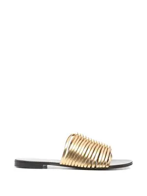 GIUSEPPE ZANOTTI Savoia Flat Sandals - Multicolor