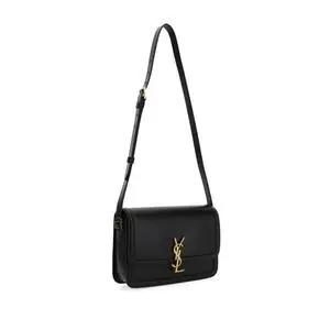 Saint Laurent Calf Leather Shoulder Bag