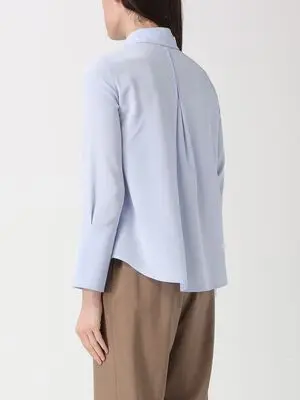 Max Mara Classic Stretch Silk Shirt