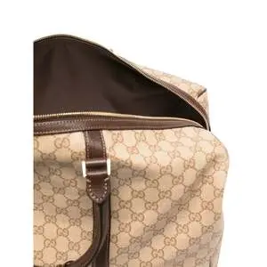 Gucci Neutrals Luggage & Holdalls