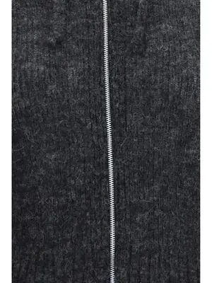 Our Legacy Alpaca-blend Zip-up Hoodie - Gray