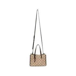 Gucci Gg Supreme Canvas Tote - Cream