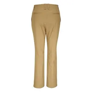 Saint Laurent Neutrals Trousers Straight Trousers
