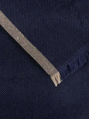 Brunello Cucinelli Wool And Cashmere Scarf - Multicolor