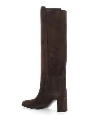 JIMMY CHOO Suede Caly Knee-high Boots - Multicolor