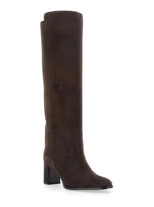 JIMMY CHOO Suede Caly Knee-high Boots - Multicolor