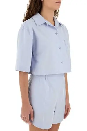 Givenchy Powder Cotton Shirt - Blue
