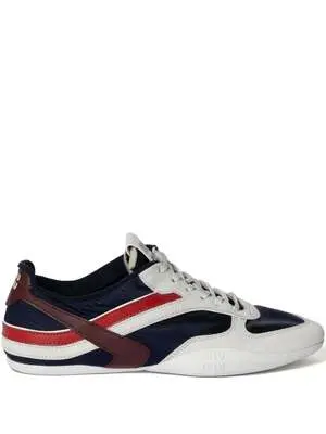 Miu Miu Gymnasium Technical Fabric And Suede Sneakers - Blue