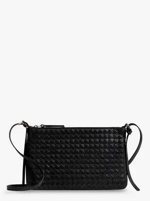 Bottega Veneta Intrecciato Leather Crossbody Bag - Multicolor