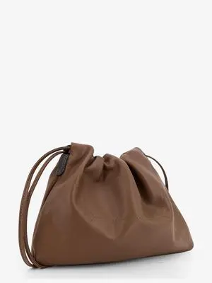 Brunello Cucinelli Bc Duo Leather Shoulder Bag