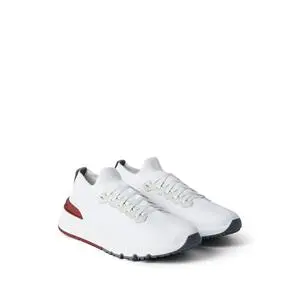 Brunello Cucinelli Knitted Sneakers - White