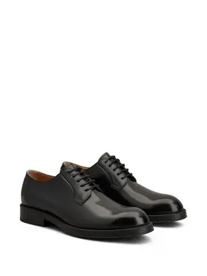 TOD'S Almond Toe Leather Derby