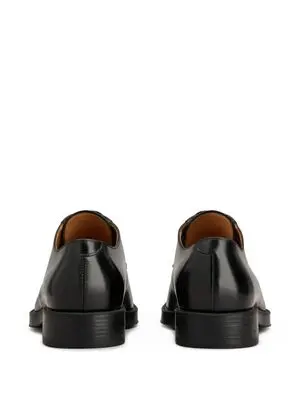 TOD'S Almond Toe Leather Derby