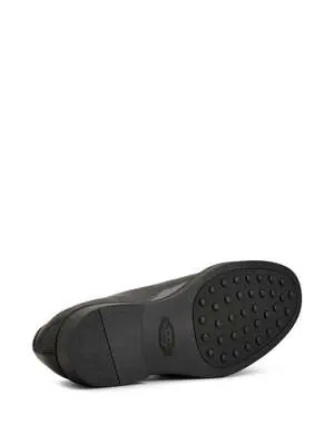 TOD'S Almond Toe Leather Derby