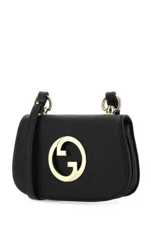 Gucci Leather Blondie Crossbody Bag - Black