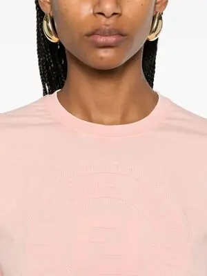 Fendi 3d Roma Cropped T-shirt