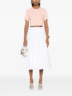 Fendi 3d Roma Cropped T-shirt