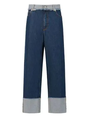 Marni Cuffed Jeans - Blue