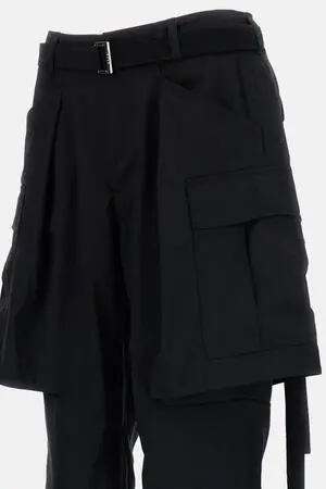 Sacai Layered Cargo Trousers - Multicolor