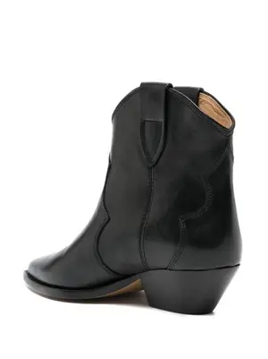 Isabel Marant Étoile Dewina Leather Cowboy Boots