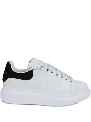 Women's Alexander Mcqueen Black White Sneakers