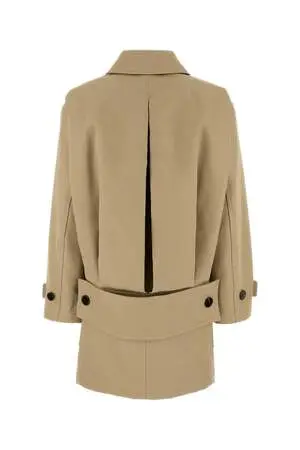 Gucci Beige Drill Overcoat