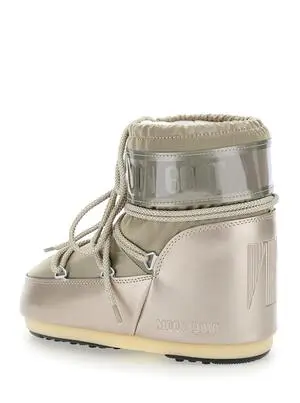 Moon Boot Metallic Tech Fabric Snow Boots - Multicolor