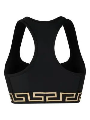 Versace Greca Border Racerback Bra