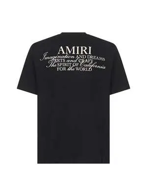 Amiri Black Jersey Spirit T-shirt