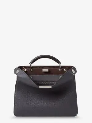Fendi Peekaboo Iseeu Small Leather Crossbody Bag - Multicolor