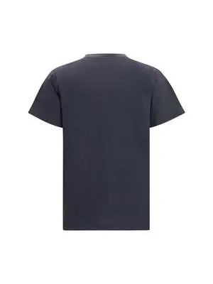 GANNI Crewneck T-shirt - Black