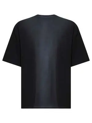 Amiri Black Cotton Jersey Arts District Oversized T-shirt