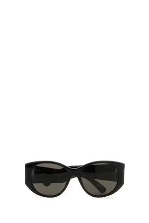 Balenciaga Acetate Round Sunglasses - Black