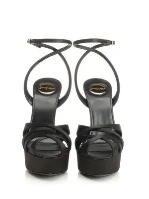 Saint Laurent Chandelle Sandals - Black