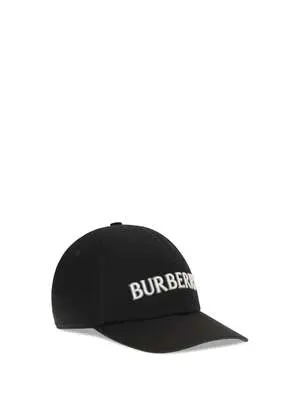 Burberry Logo Cotton Baseball Cap